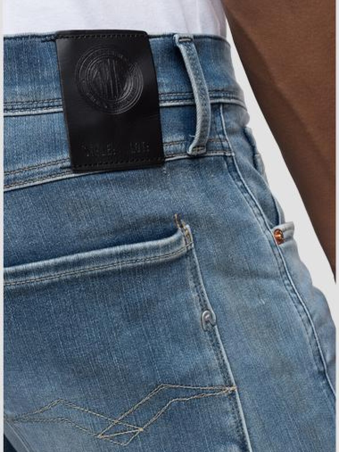 Nørrebro Randers - Herre - Jeans - Replay - Anbass Hyperflex Re-Used Blue